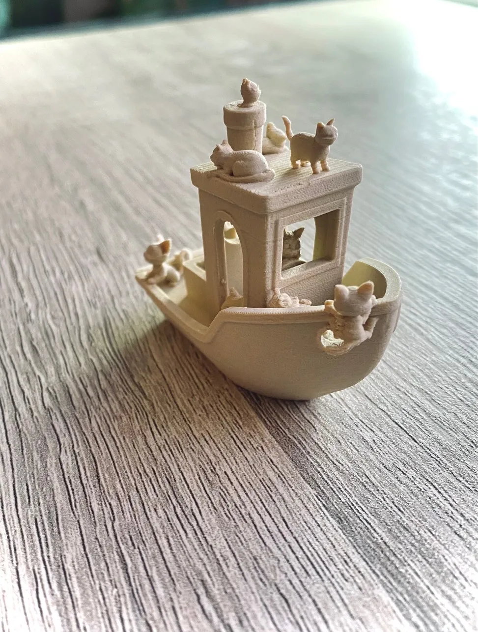 Crazy Cat Benchy by Settlers MakerWorld: Download Free 3D Models