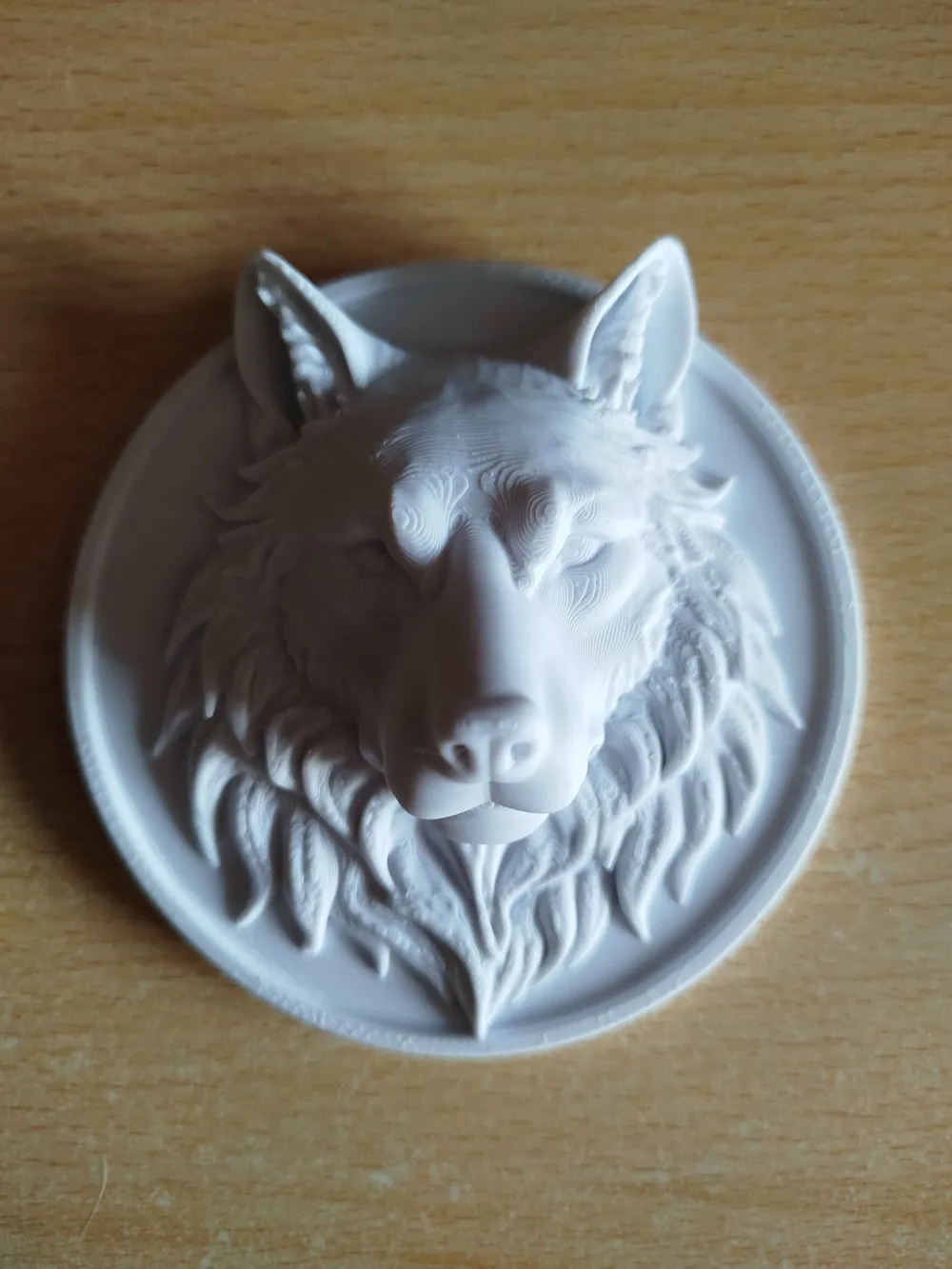 Wolf Wall Decor - Free 3D Print Model - MakerWorld