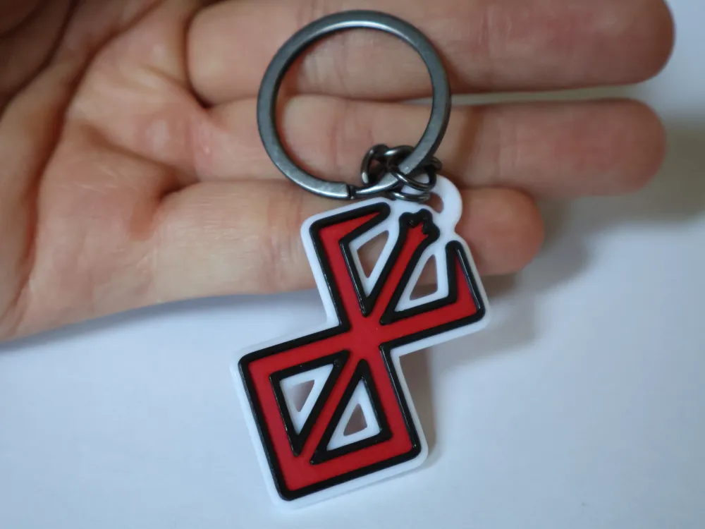 Berserk Keychain Logo Sign by Drak MakerWorld: Download Free 3D Models