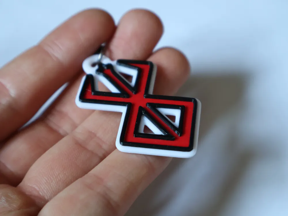 Berserk Keychain Logo Sign by Drak MakerWorld: Download Free 3D Models