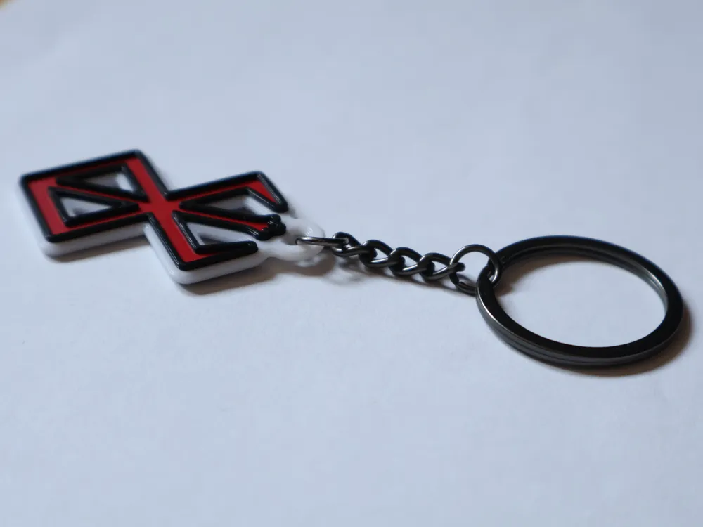 Berserk Keychain Logo Sign by Drak MakerWorld: Download Free 3D Models