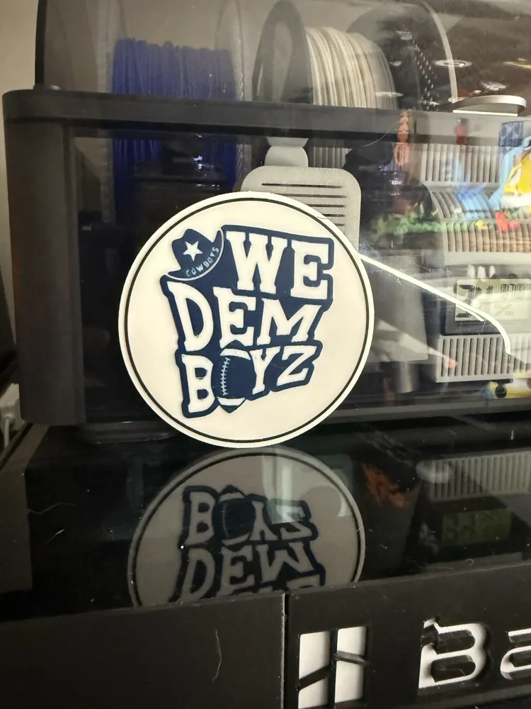WE DEM BOYZ - DALLAS COWBOYS COASTER by 3DPrinting4fun MakerWorld ...