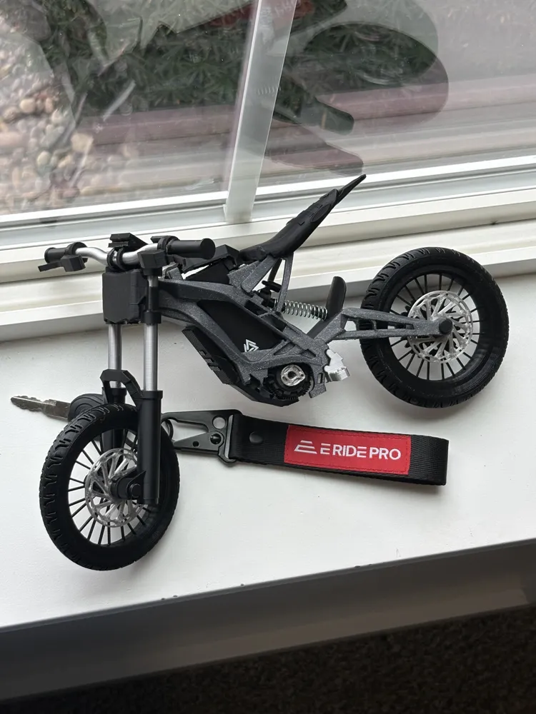 E RIDE PRO | SS (Electric Dirt Bike) - Free 3D Print Model - MakerWorld
