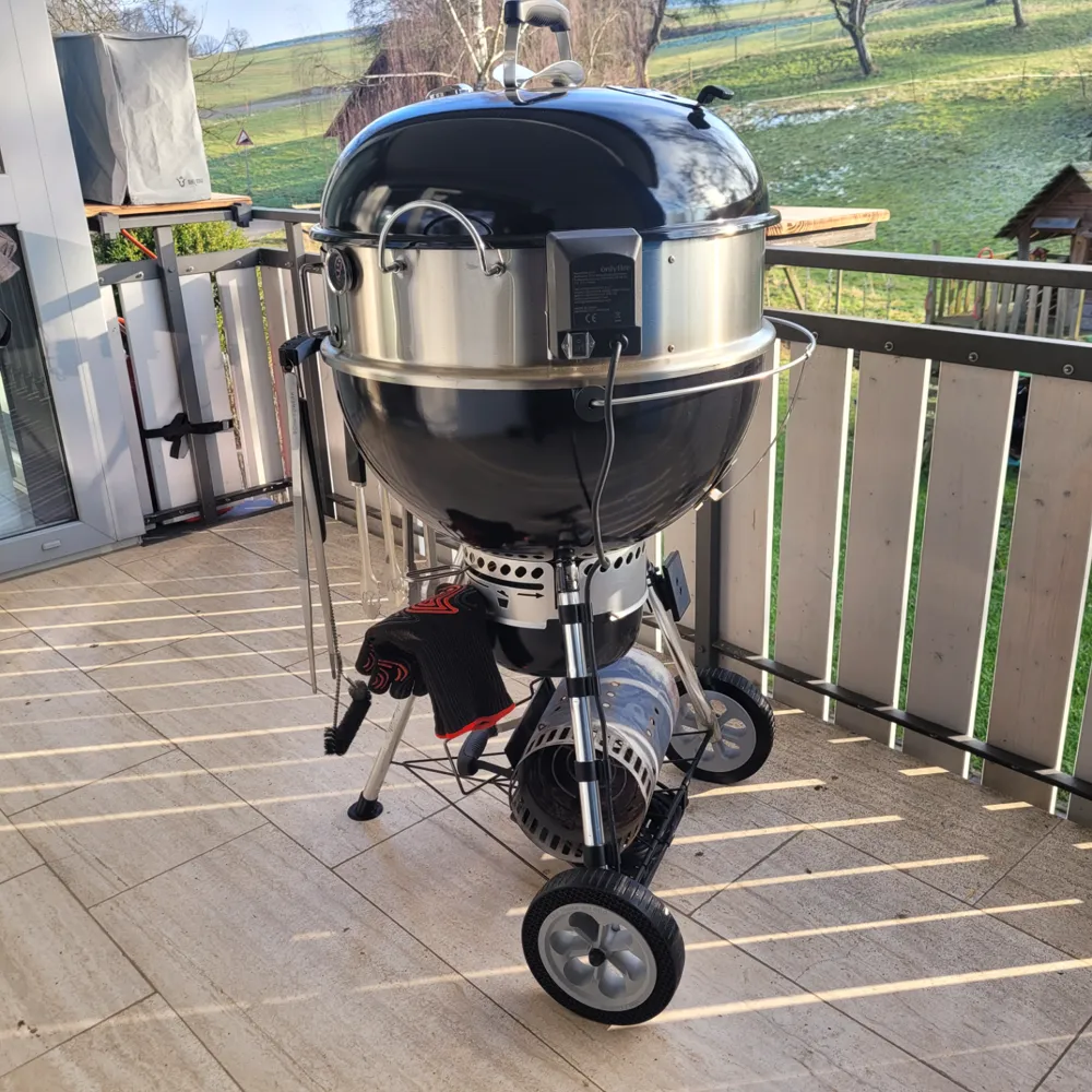 Weber Handle with 6 hooks for add ons by Nico Walz - MakerWorld