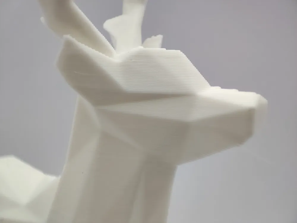 Low-Poly Reindeer [ + base ] - Free 3D Print Model - MakerWorld