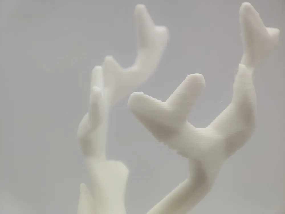 Low-Poly Reindeer [ + base ] - Free 3D Print Model - MakerWorld
