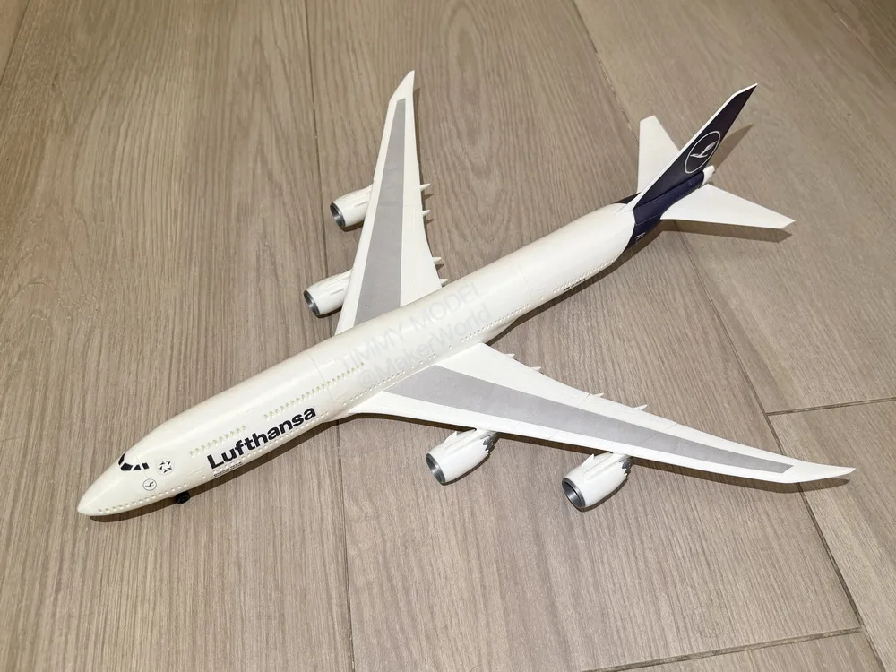Boeing 747-8—Standard Edition—1:100/120/144 Scale - Free 3D Print Model ...