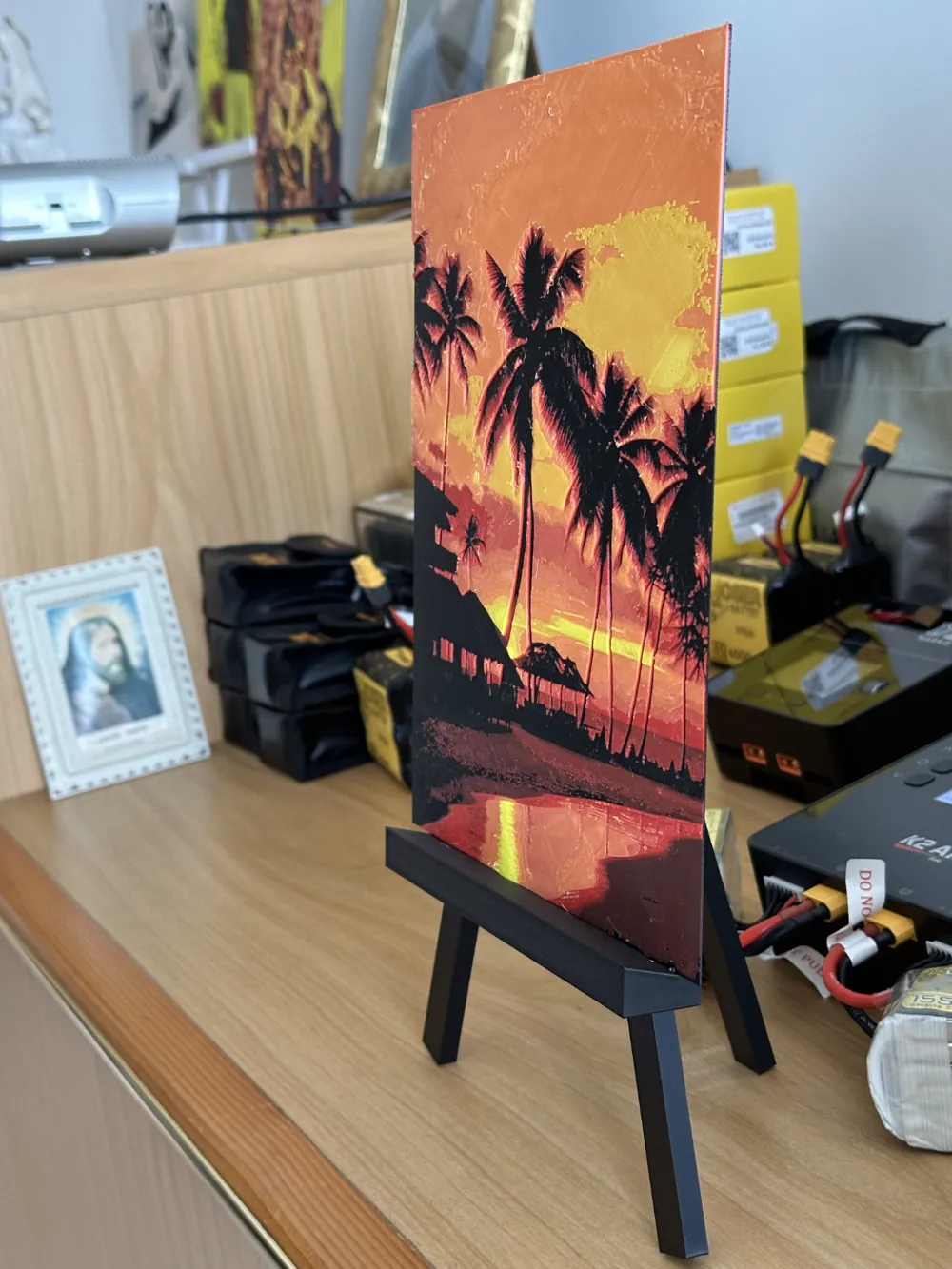 Sea sunset HueForge by enricoRE - MakerWorld