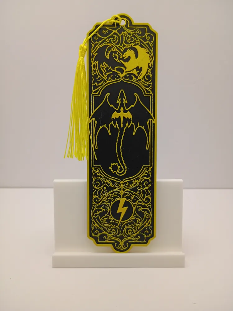 Fourth Wing - "Inspired" Bookmark Set - Free 3D Print Model - MakerWorld