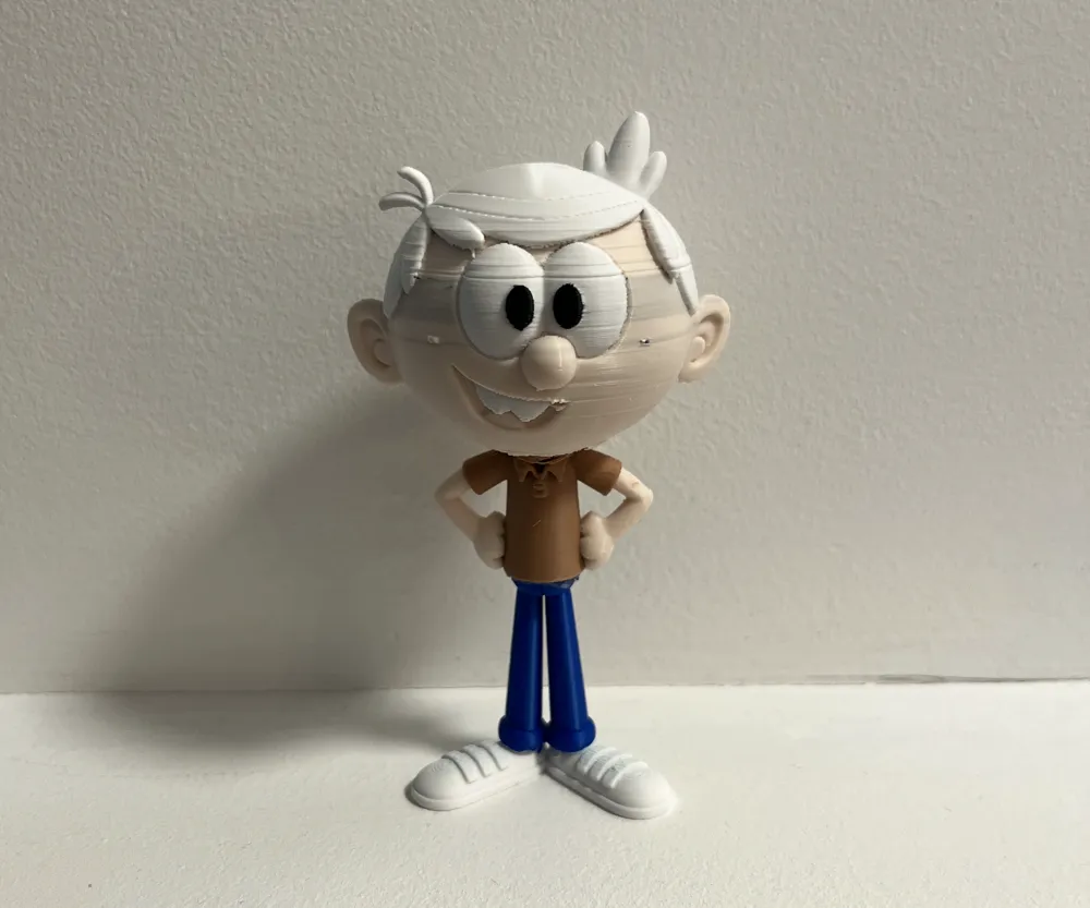 Lincoln Loud - The Loud House - Free 3D Print Model - MakerWorld