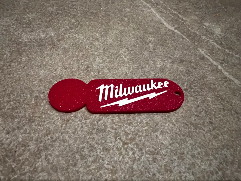 Milwaukee Keychain and Shopping Cart Chip by rokop3d MakerWorld ...