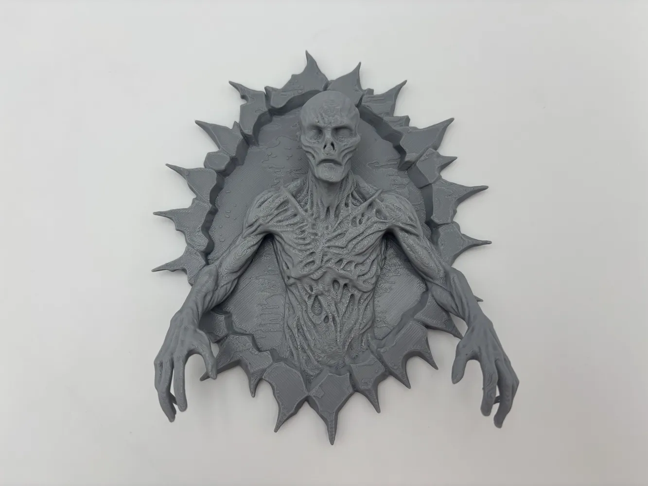 Vecna wall 3D art from Stranger Things by SamActivity MakerWorld ...