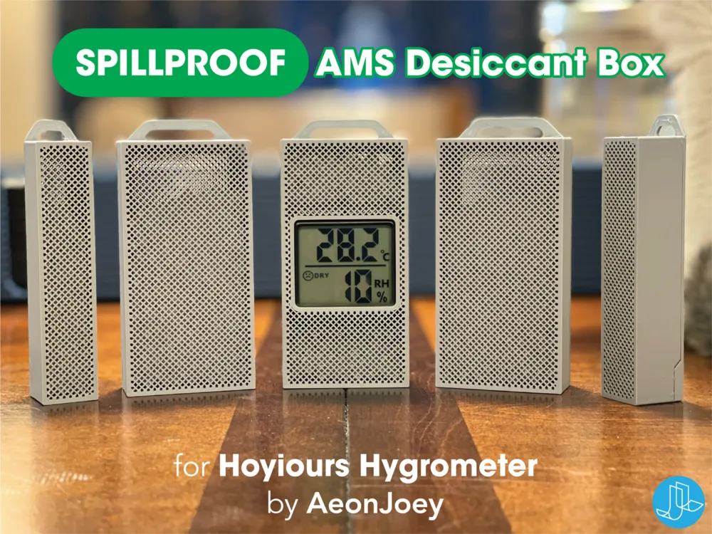 SPILLPROOF AMS Desiccant Box - HOYIOURS Hygrometer Remixed by AeonJoey ...