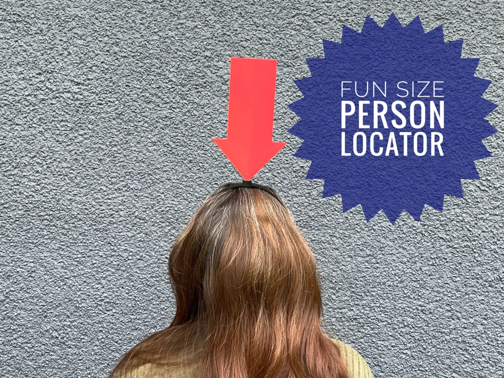 Fun Size Person Locator by Jasa Designs MakerWorld: Download Free 3D Models