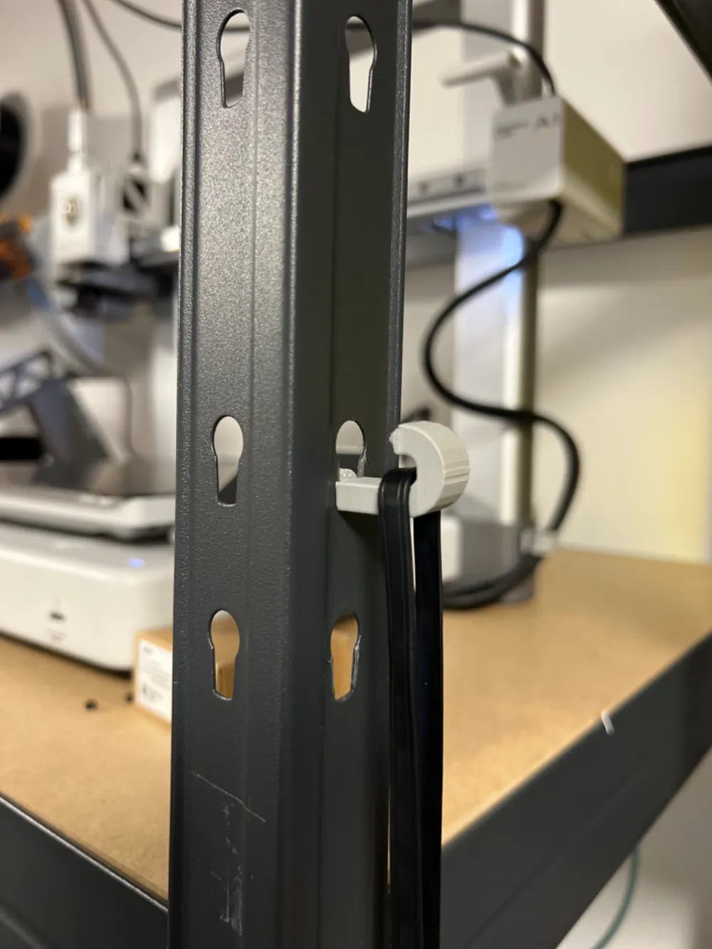 Shelving Hooks for Keyhole Shelving Units ALU by horiaq - MakerWorld