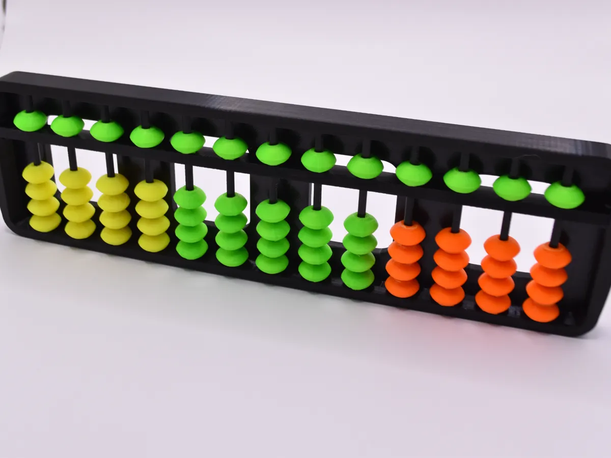 Colorful abacus for learning children by Thinkspace MakerWorld ...