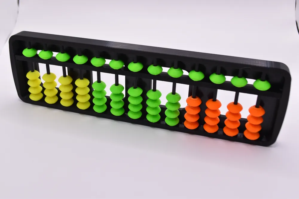 Colorful abacus for learning children by Thinkspace MakerWorld ...