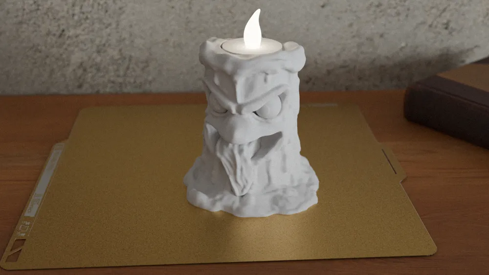 Evil Candle by Dodo7o7 MakerWorld: Download Free 3D Models