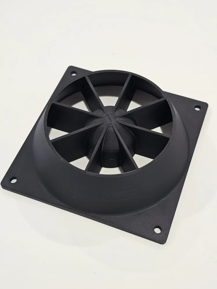 140mm PC Fan Shroud Wind Straightener Sim Racing by Zouz MakerWorld ...