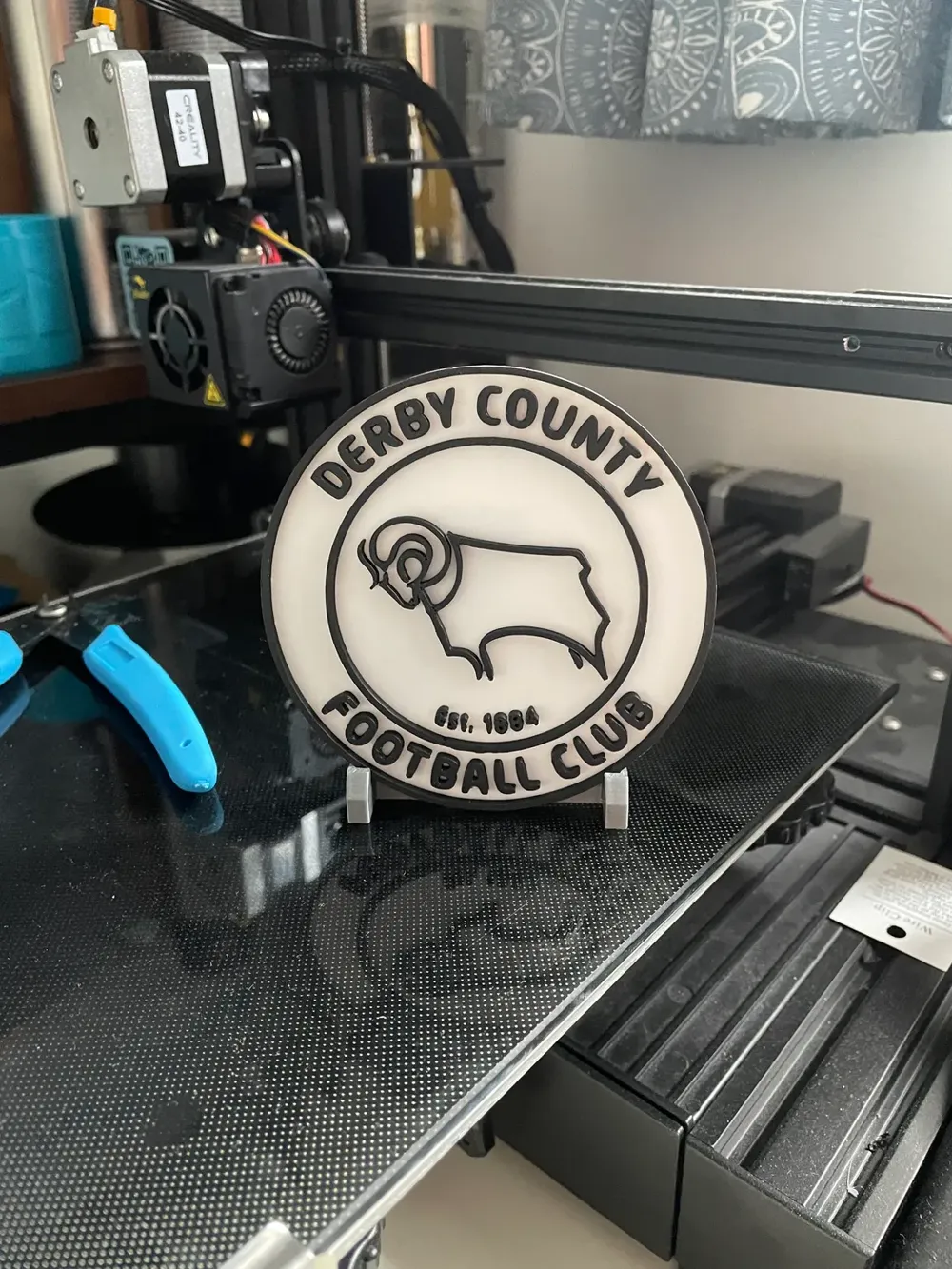 Derby County Logo by patrickfclarke MakerWorld: Download Free 3D Models