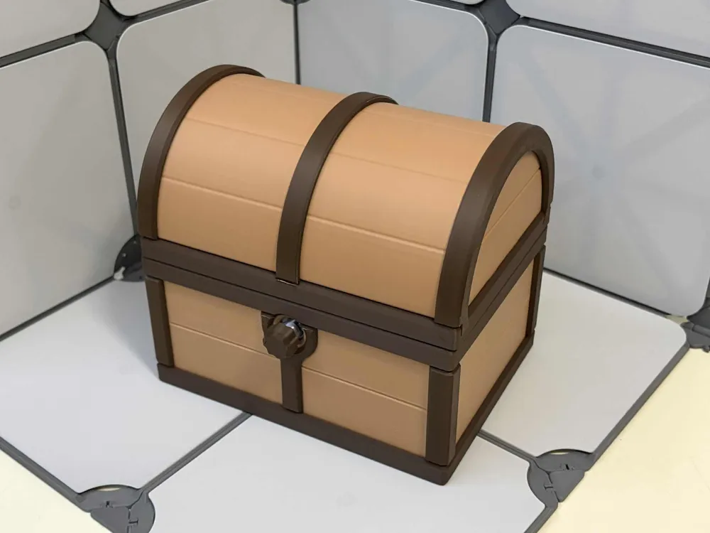Self-Locking Chest - Free 3D Print Model - MakerWorld