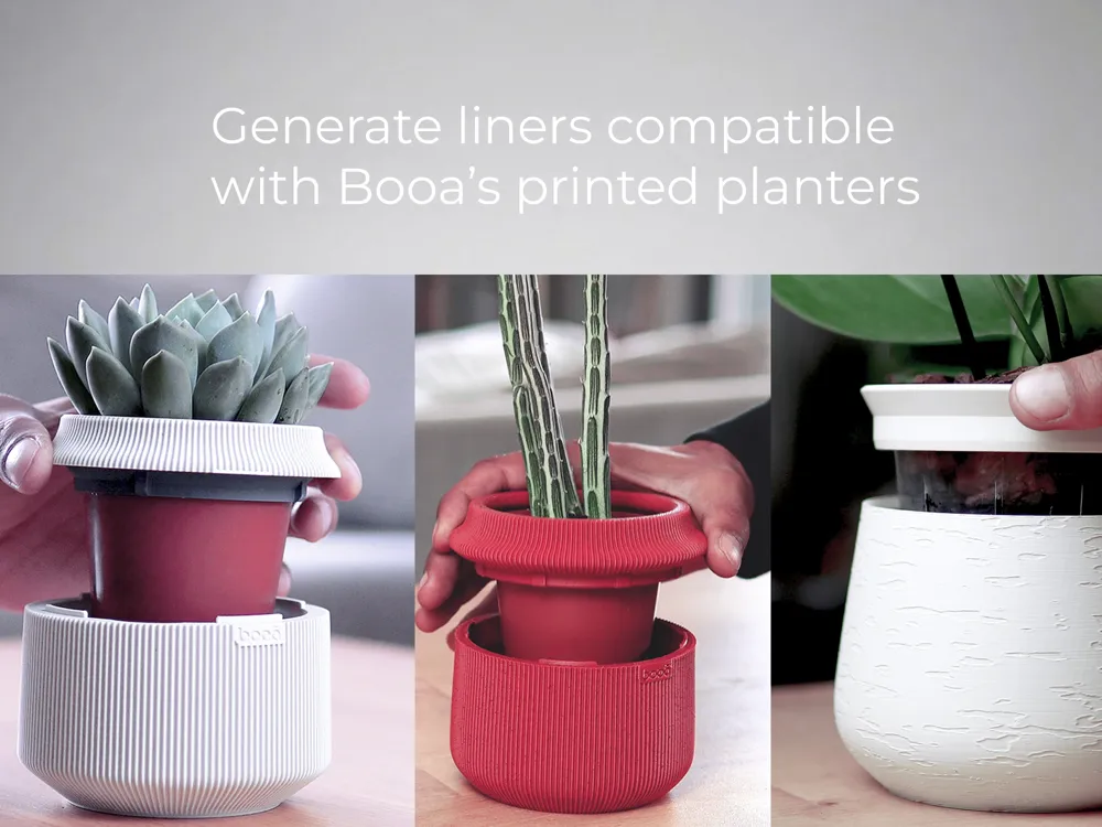 Parametric Nursery Pot | Liner Pot Customizer - Free 3D Print Model ...