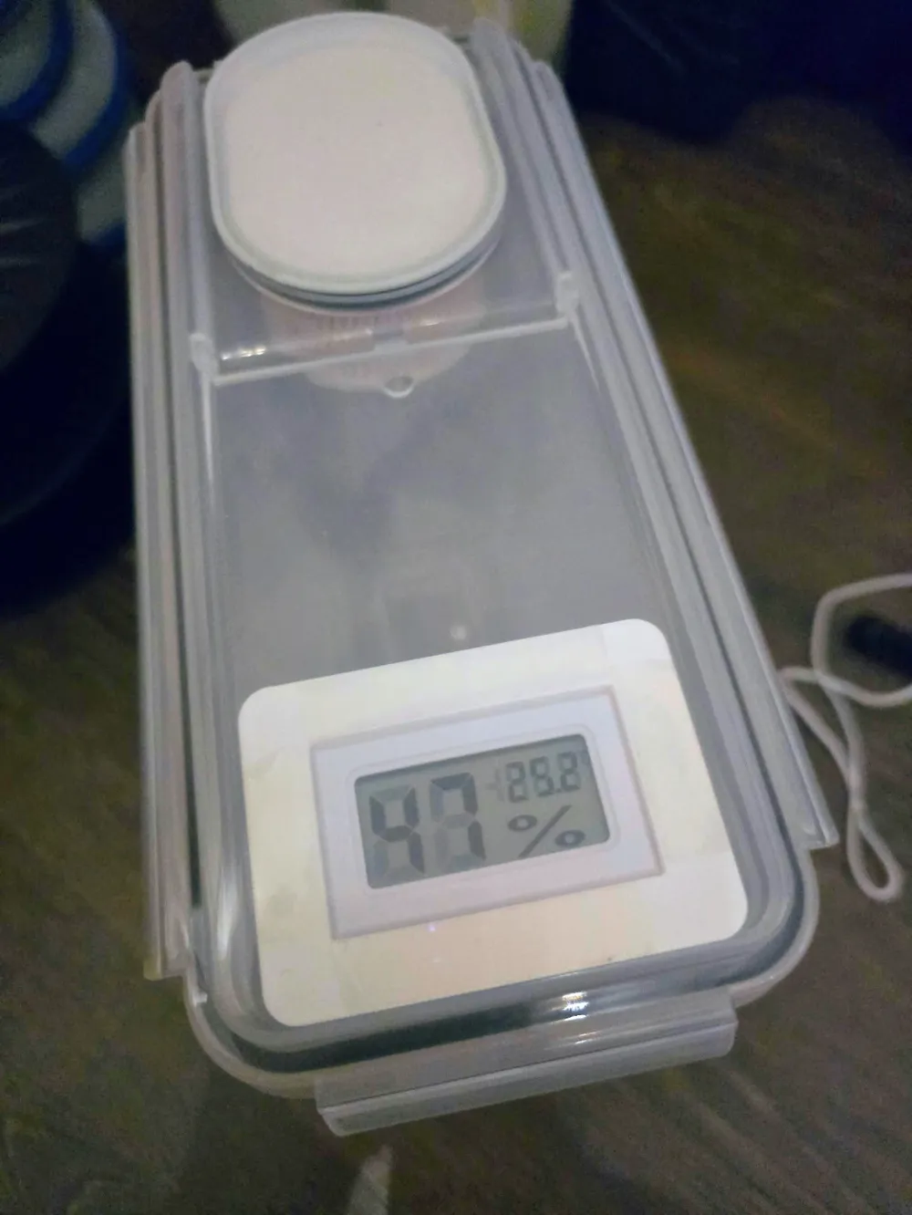 Rectangular Hygrometer/Thermometer Frame for a Dry Box by PiTRiS ...