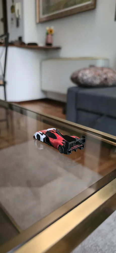 Porsche 963 LMDh Keychain (working wheels) - Free 3D Print Model ...