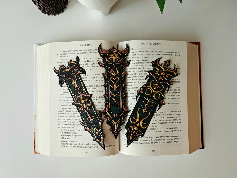 Orc Banners - Bookmarks Set by C3D MakerWorld: Download Free 3D Models