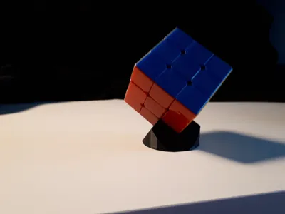 Rubik's Cube Stand 来自 JamesThePrinter - MakerWorld