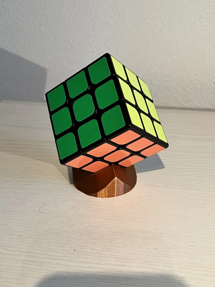 Rubiks Cube Stand by Vazzzed - MakerWorld
