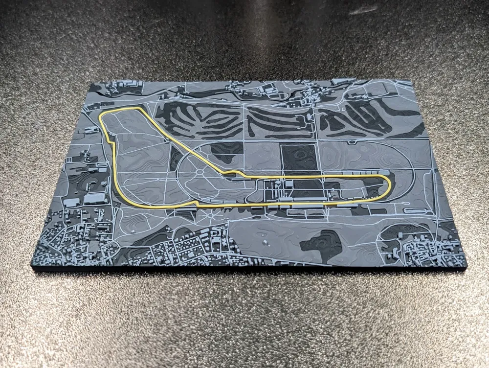 Monza Circuit 3D Miniature v2 by jarvizar MakerWorld: Download Free 3D ...
