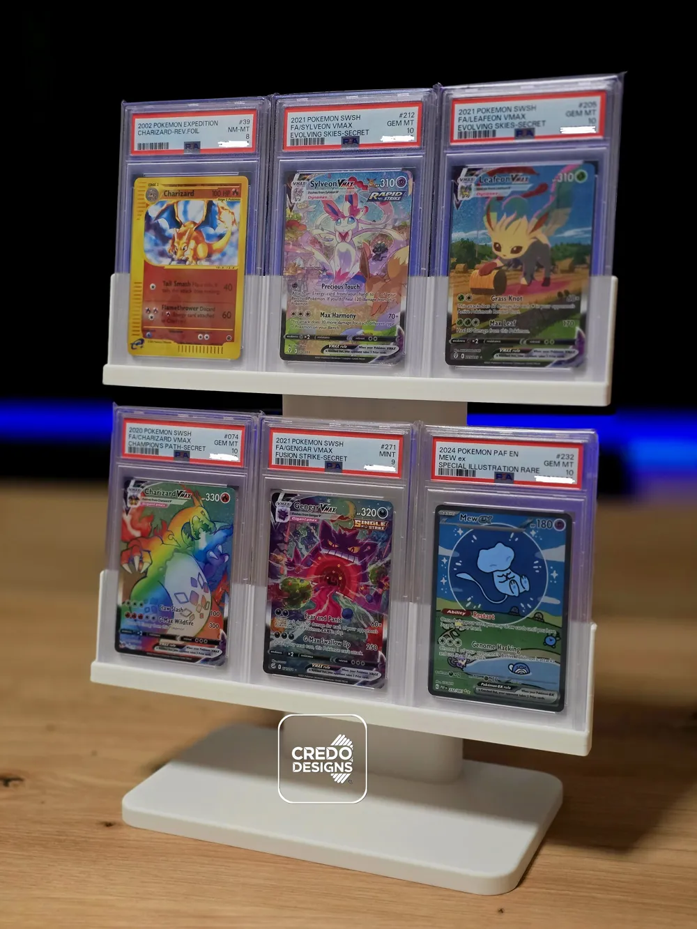 3x3/3x2 Graded Slab Universal Modern Display Stand by Credo Designs ...