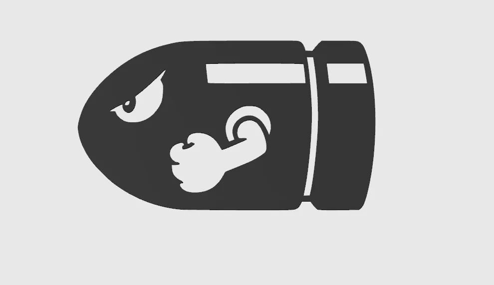 Wall Art: Super Mario Cannon by palumbus - MakerWorld