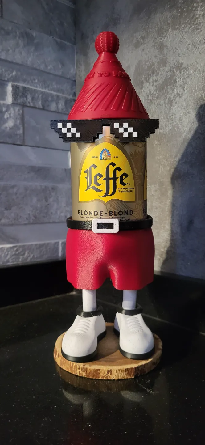Thug Beer and Coca Cola Holder - Happy New Beer! by LP Print - MakerWorld