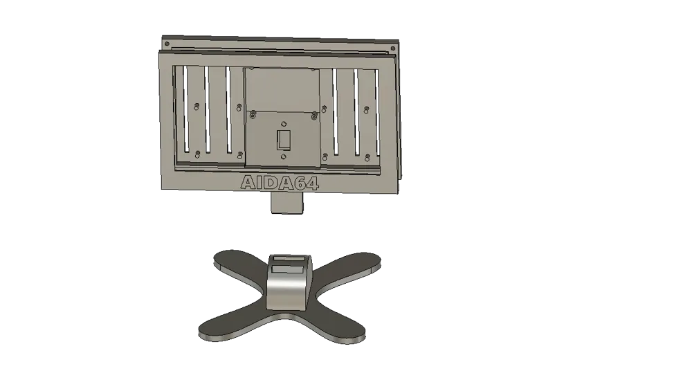 Case AIDA64 SensorPanel 7" HDMI by Rene Czerner MakerWorld: Download ...