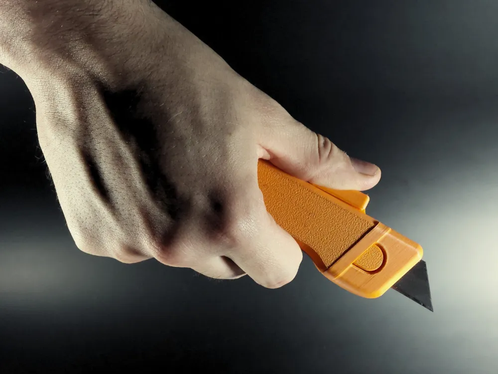 Utility Knife - Self Retracting by Recko MakerWorld: Download Free 3D ...