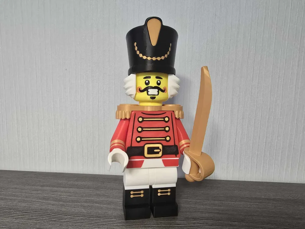 Nutcracker Costume Guy * 500% ~25 cm - Free 3D Print Model - MakerWorld