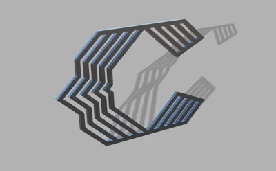 Cincinnati Reds City Connect Logo Wall Art by Capetwn - MakerWorld