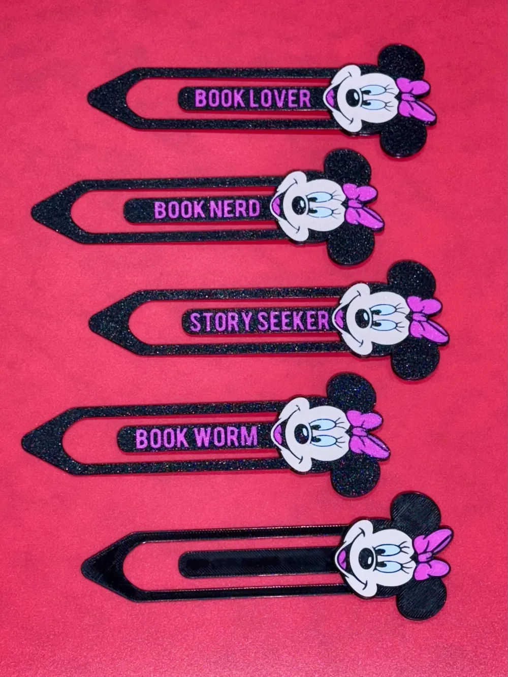 Minnie Mouse Bookmark - Free 3D Print Model - MakerWorld