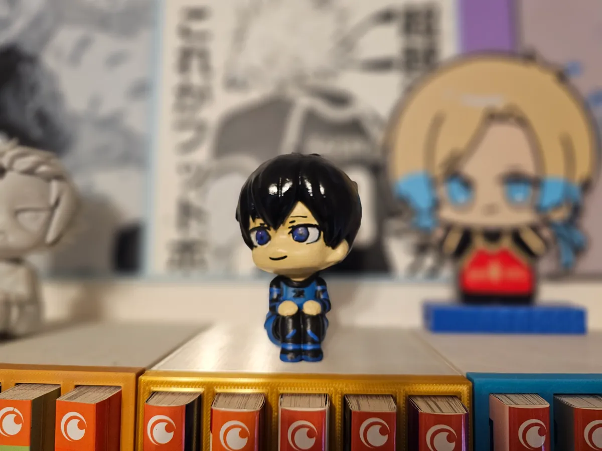 Yoichi Isagi Blue Lock Chibi von D4RK MakerWorld: Kostenlose 3D-Modelle ...