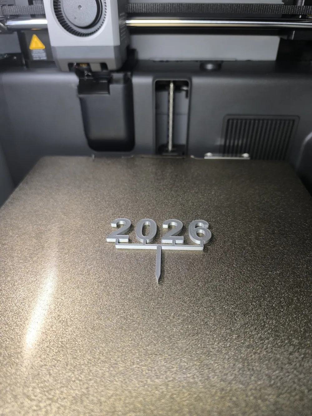 2026 Cake Topper (Fast print, max 16mins!!) by Napo_Stam MakerWorld ...