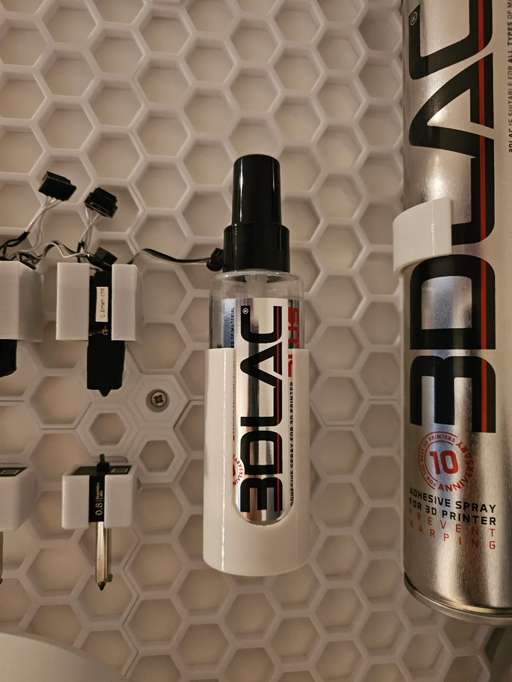 3DLAC Plus holder Honeycomb Storage Wall HSW Remixed by Joosdt - MakerWorld