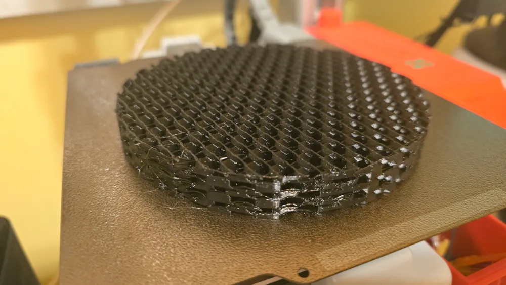 TPU fidget squishy rubber TOY honeycomb PAD by smigi MakerWorld ...