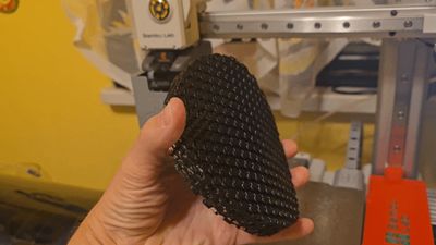 TPU fidget squishy rubber TOY honeycomb PAD by smigi MakerWorld ...