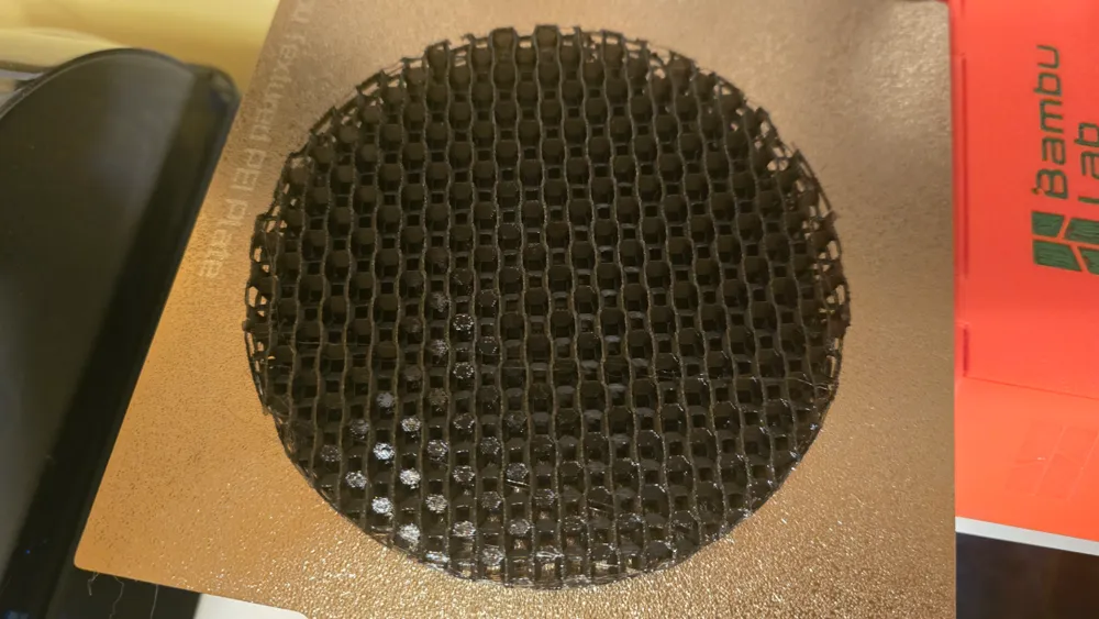 TPU fidget squishy rubber TOY honeycomb PAD by smigi MakerWorld ...