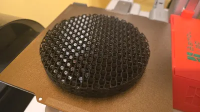 TPU fidget squishy rubber TOY honeycomb PAD by smigi MakerWorld ...