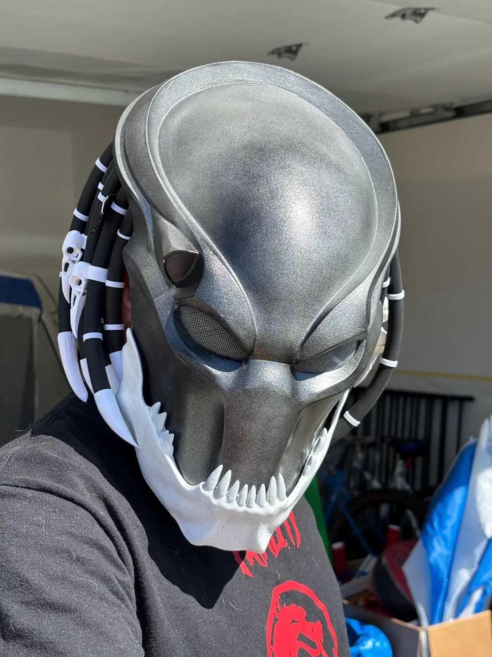 Predator Mask Helmet Mr Black Berserker Free 3d Print Model