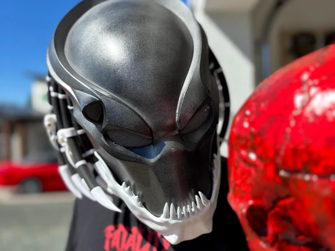 Predator Mask Helmet Mr Black Berserker By Shq R Ok Makerworld