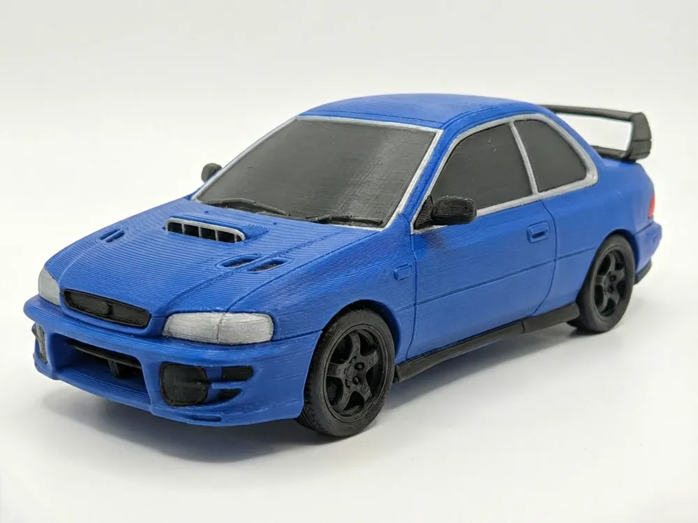 1st Gen Subaru WRX STI (Meaneye) - Free 3D Print Model - MakerWorld